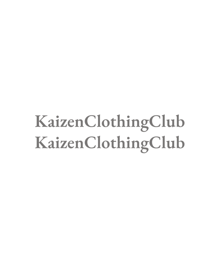 Clothing Brand – KAIZEN